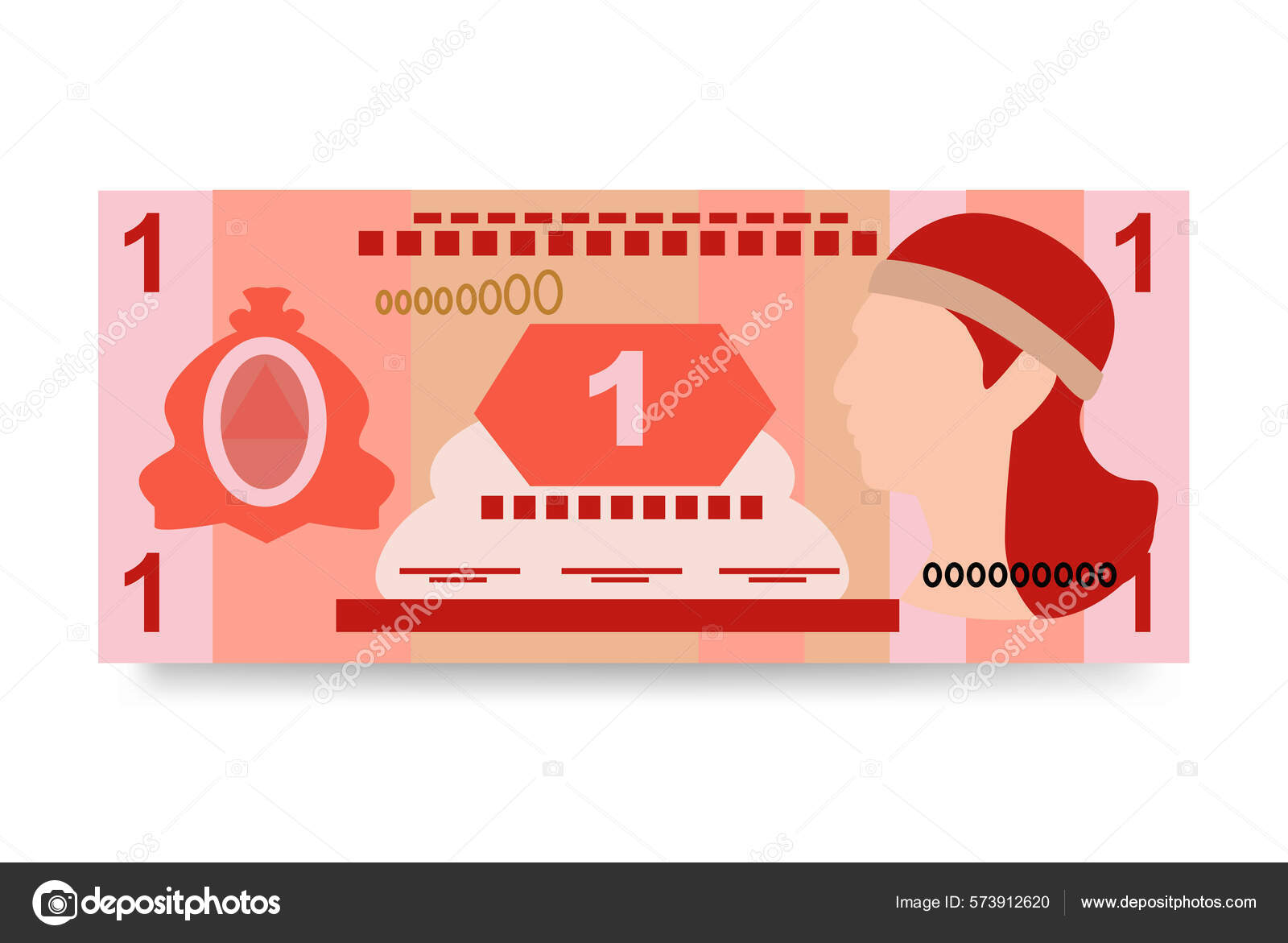 Honduran Lempira Vector Illustration Honduras Money Set Bundle ...