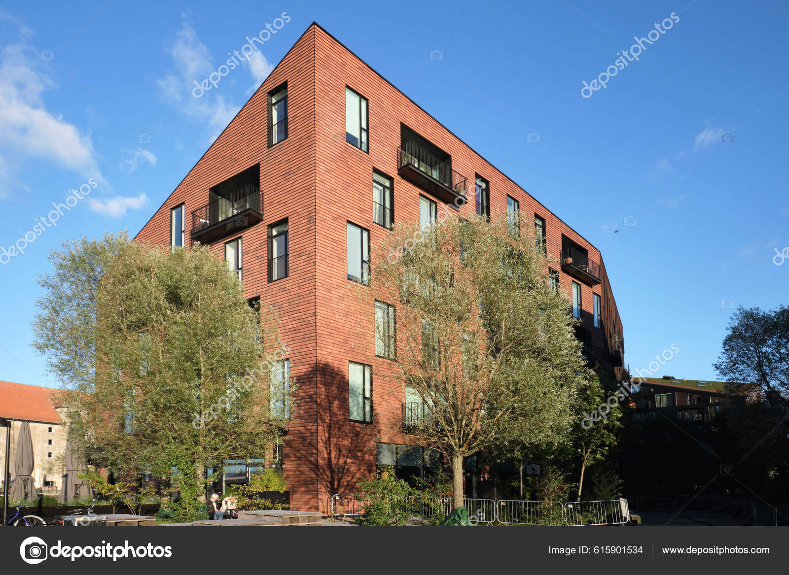 Copenhagen Denmark Sept 2022 Modern Architecture Kroyers Plads Brick ... Copenhagen Denmark Sept 2022 Modern Architecture Kroyers Plads Brick ...