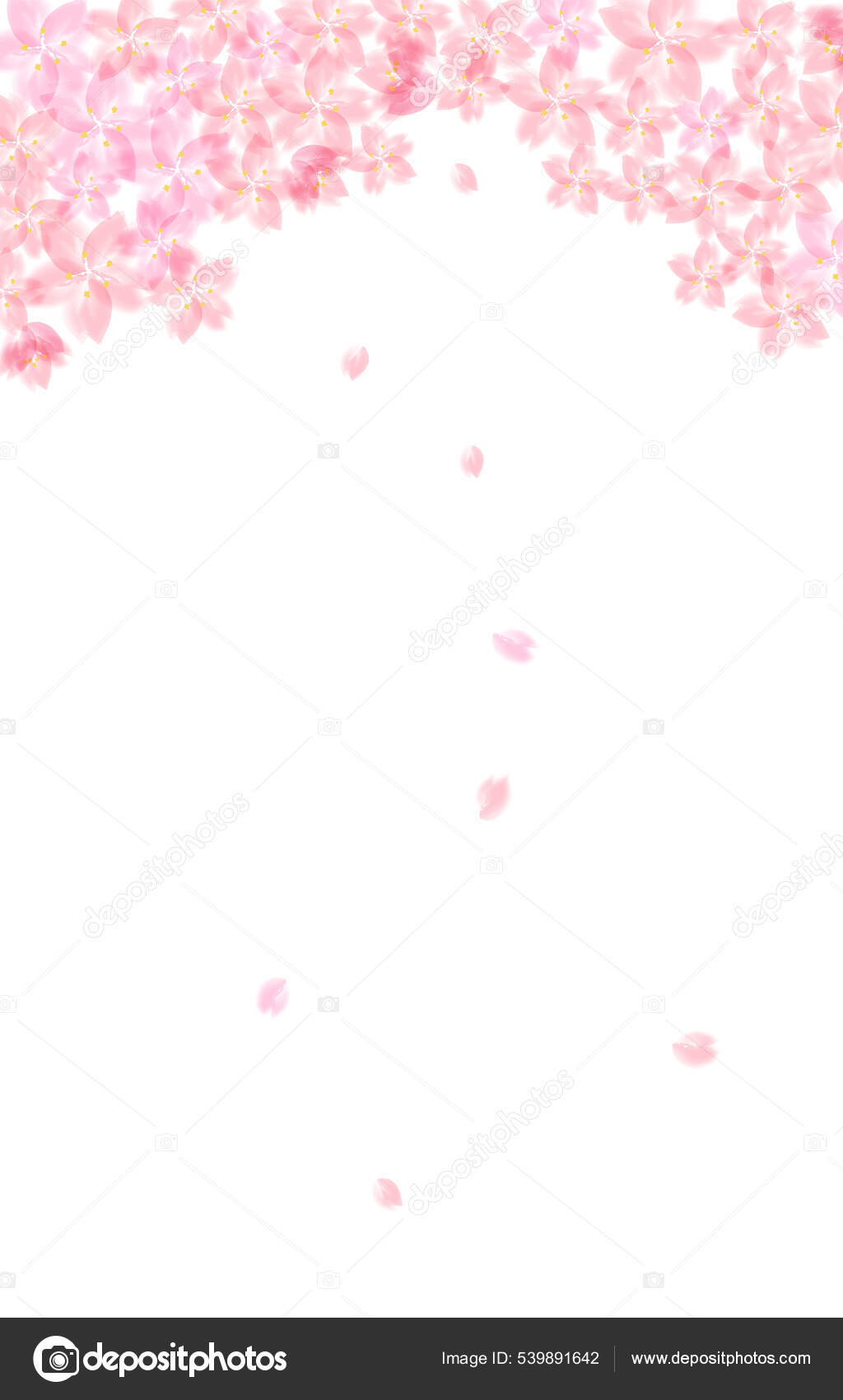 Cherry Blossom Background Illustration Stock Vector by ©sonoringo5 ...
