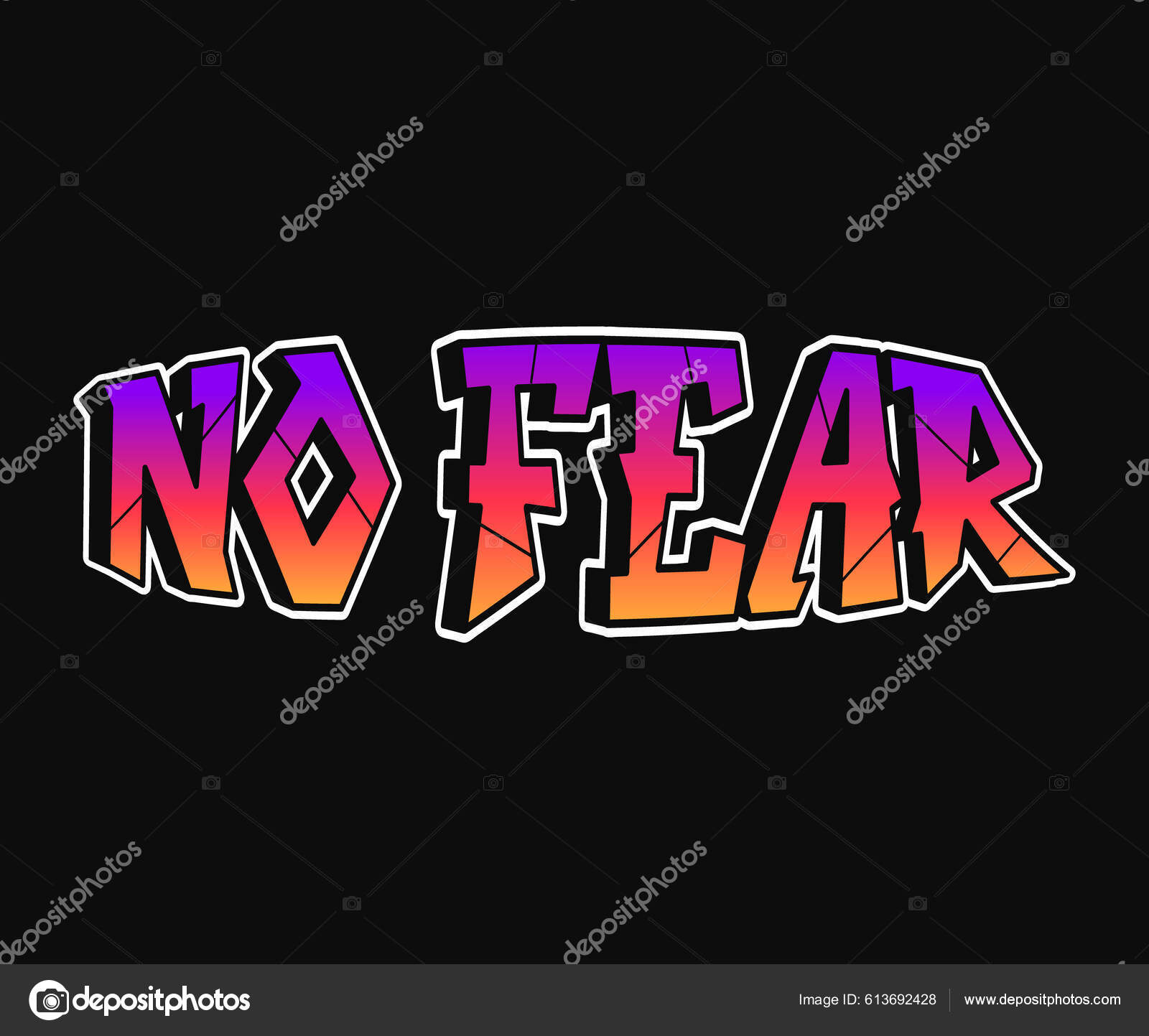 No Fear Logo Vector