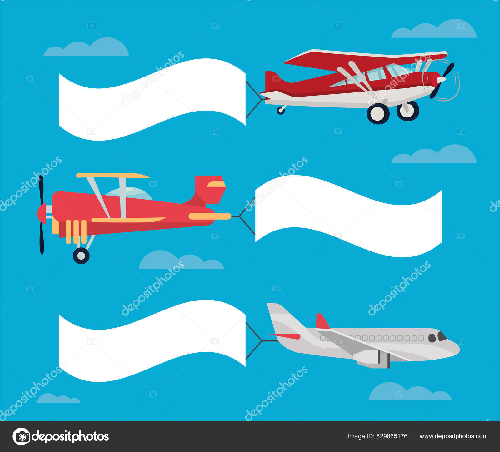Three air transport icons Stock Vector Image by ©jemastock #529865176