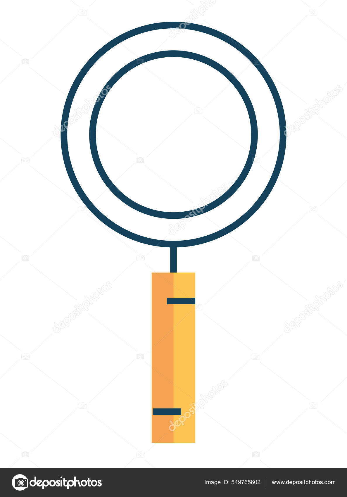 Magnifying glass line style Stock Vector Image by ©jemastock #549765602