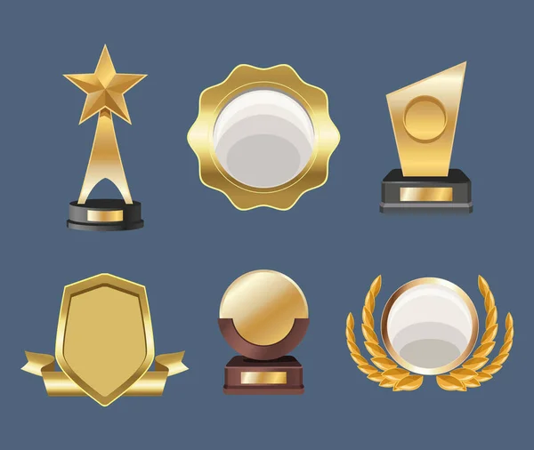 148 Golden trophies Stock Illustrations | Depositphotos