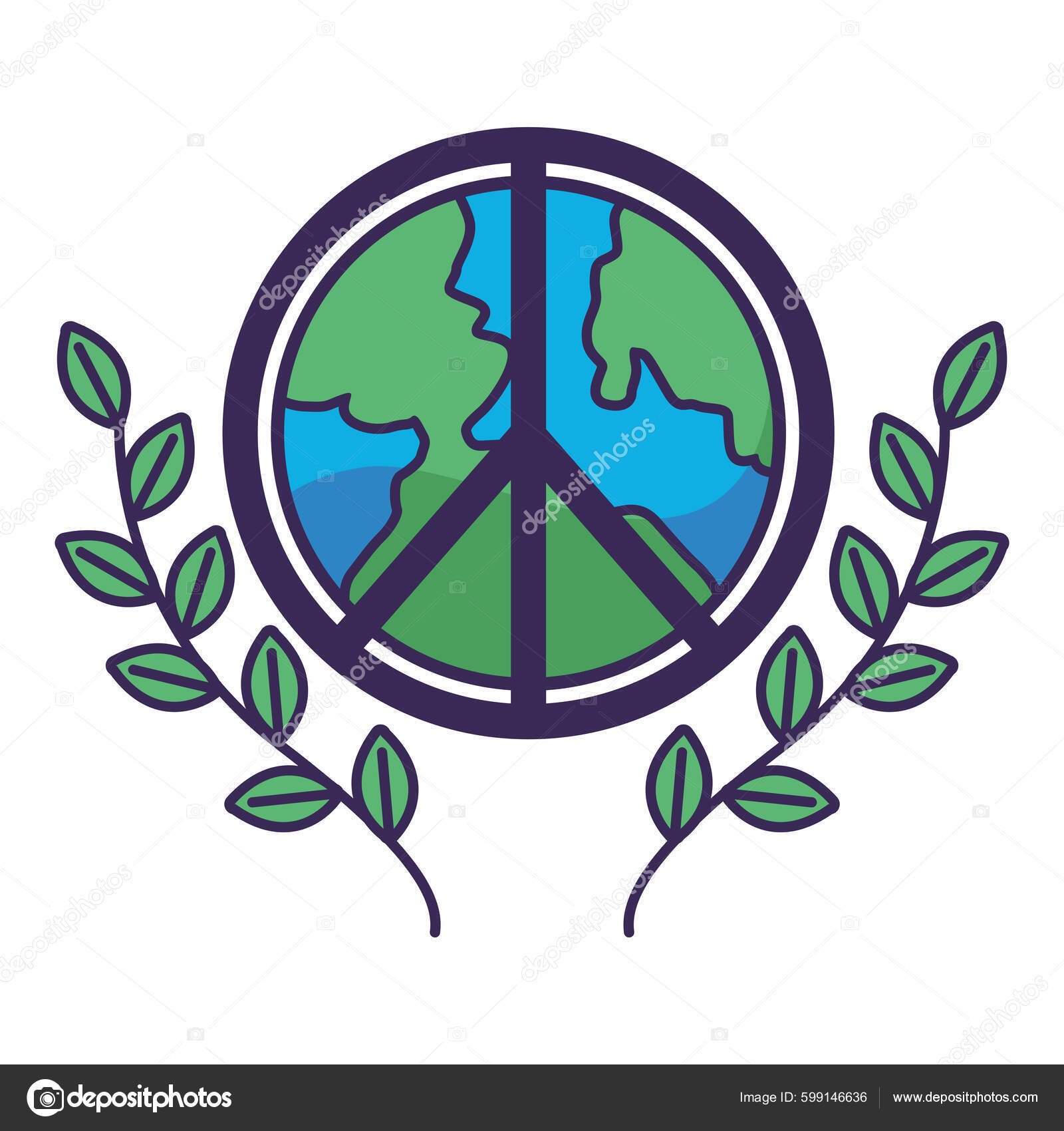 World Peace Signs Symbols