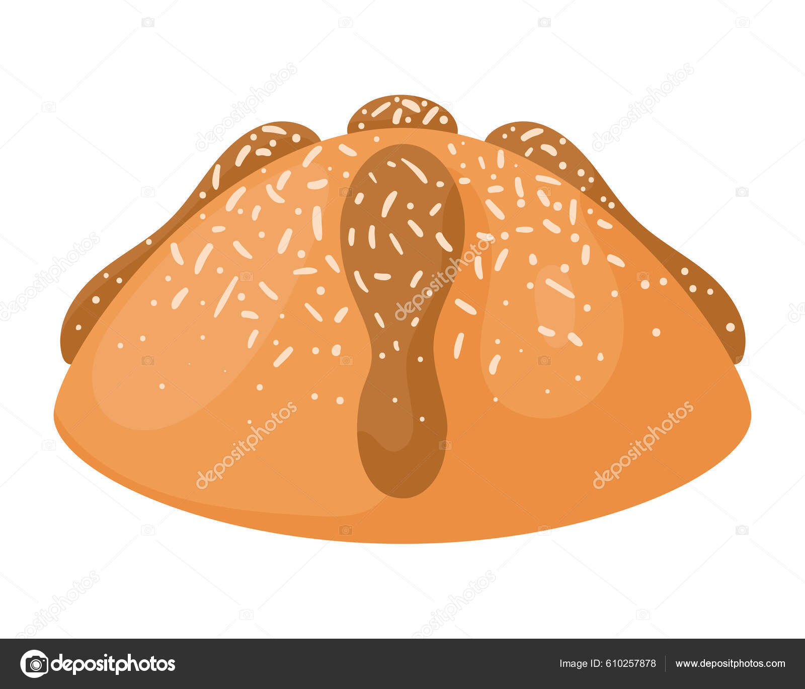 Bread Death Food Icon Stock Vector Image by ©jemastock #610257878