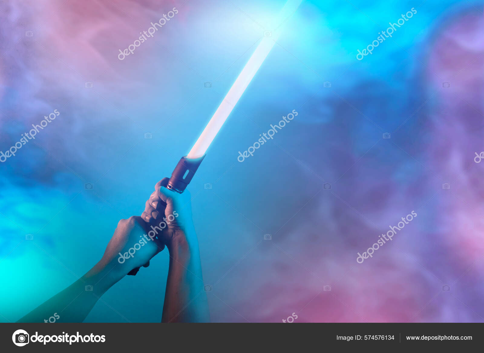 Blue Laser Katana