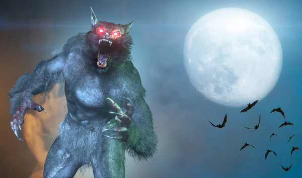 Werewolf Halloween White Background Render Stock Photo by ©DenisSmile ...