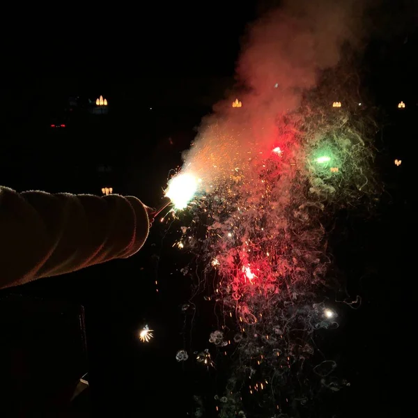 fire explosion on the road - Stock Image - Everypixel