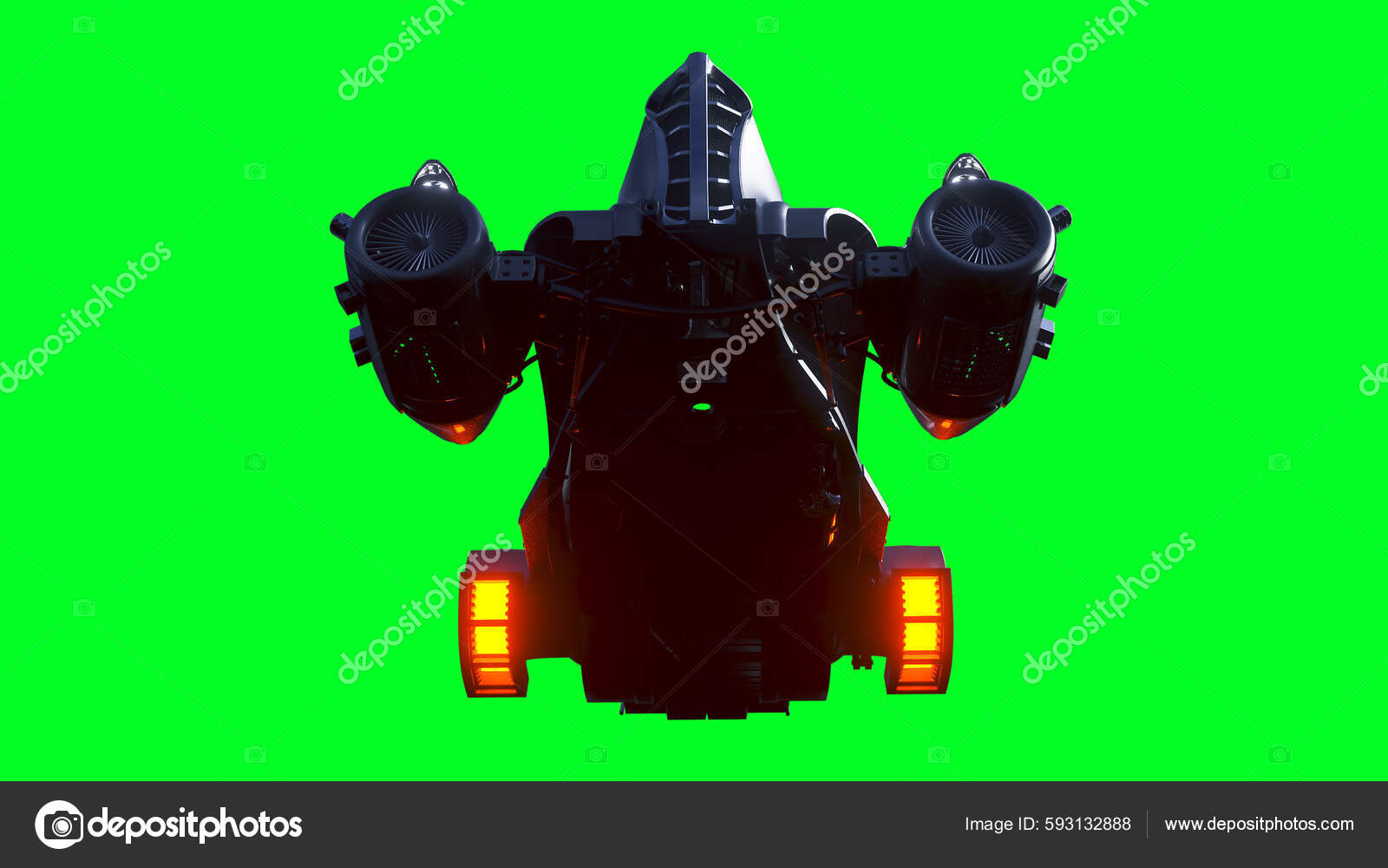 Futuristic Flying Car Green Screen Isolate Rendering Stock Illustration ... Futuristic Flying Car Green Screen Isolate Rendering Stock Illustration ...