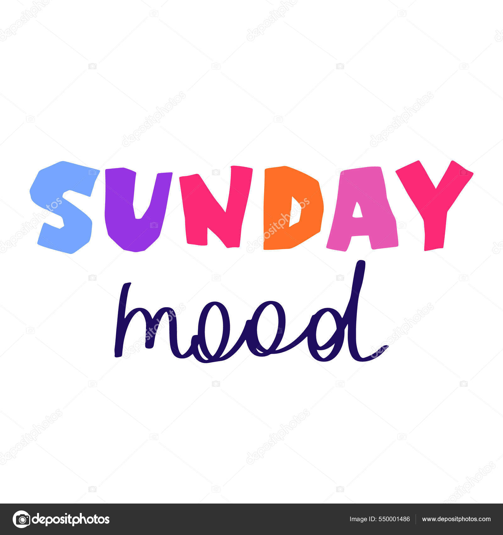 Short phrase for blog, social media post, banner or posrer. Colorful ...