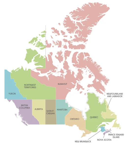 Canada mappa Stock Photos, Royalty Free Canada mappa Images | Depositphotos
