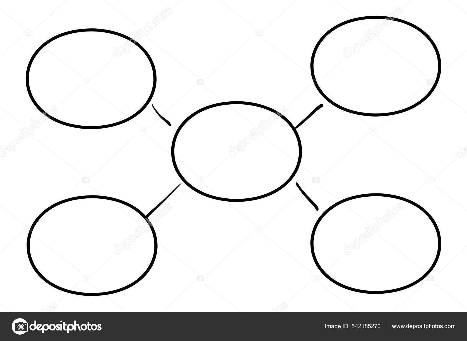 Blank Brainstorm Web