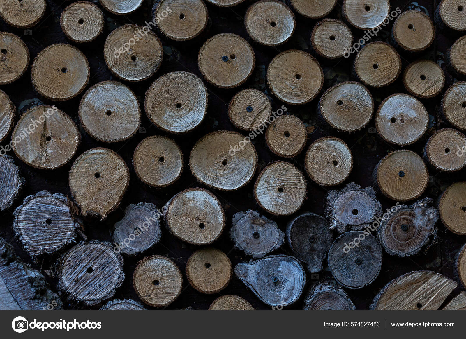 Wood Texture Pile Cut Timber Background Stock Photo by ©NDerkach 574827486