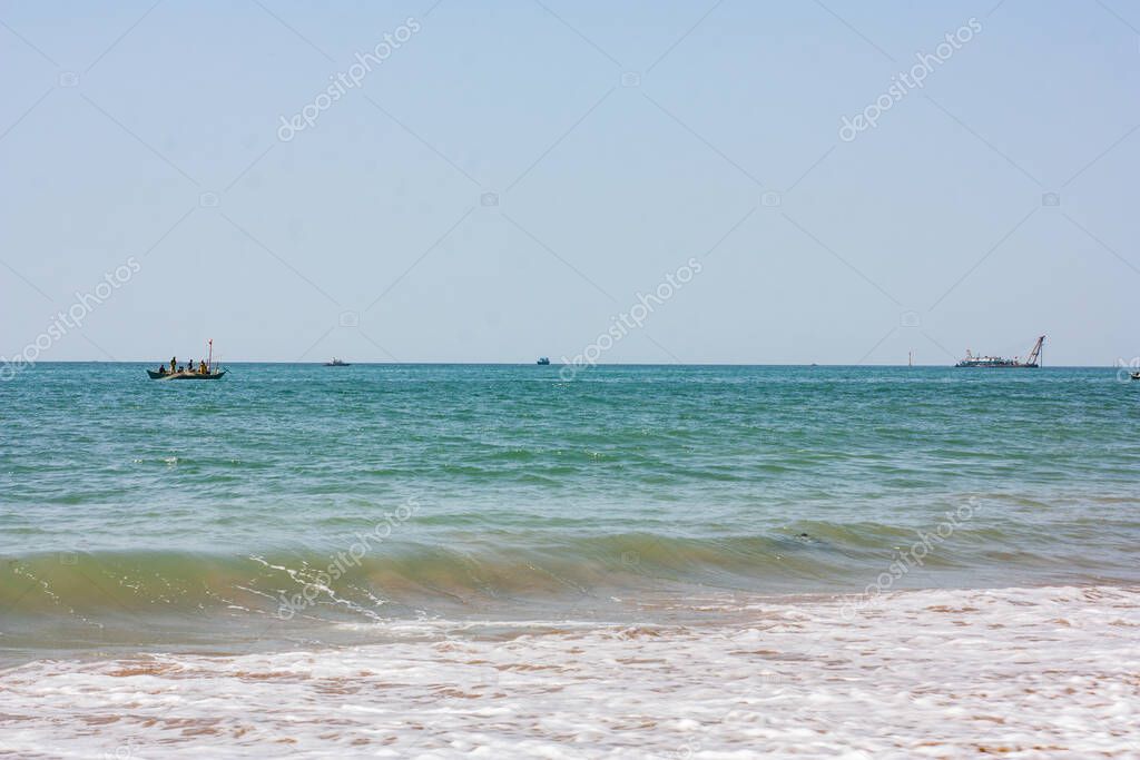 Tushan Beach, Hawks Bay, Karachi, Pakistán 2022