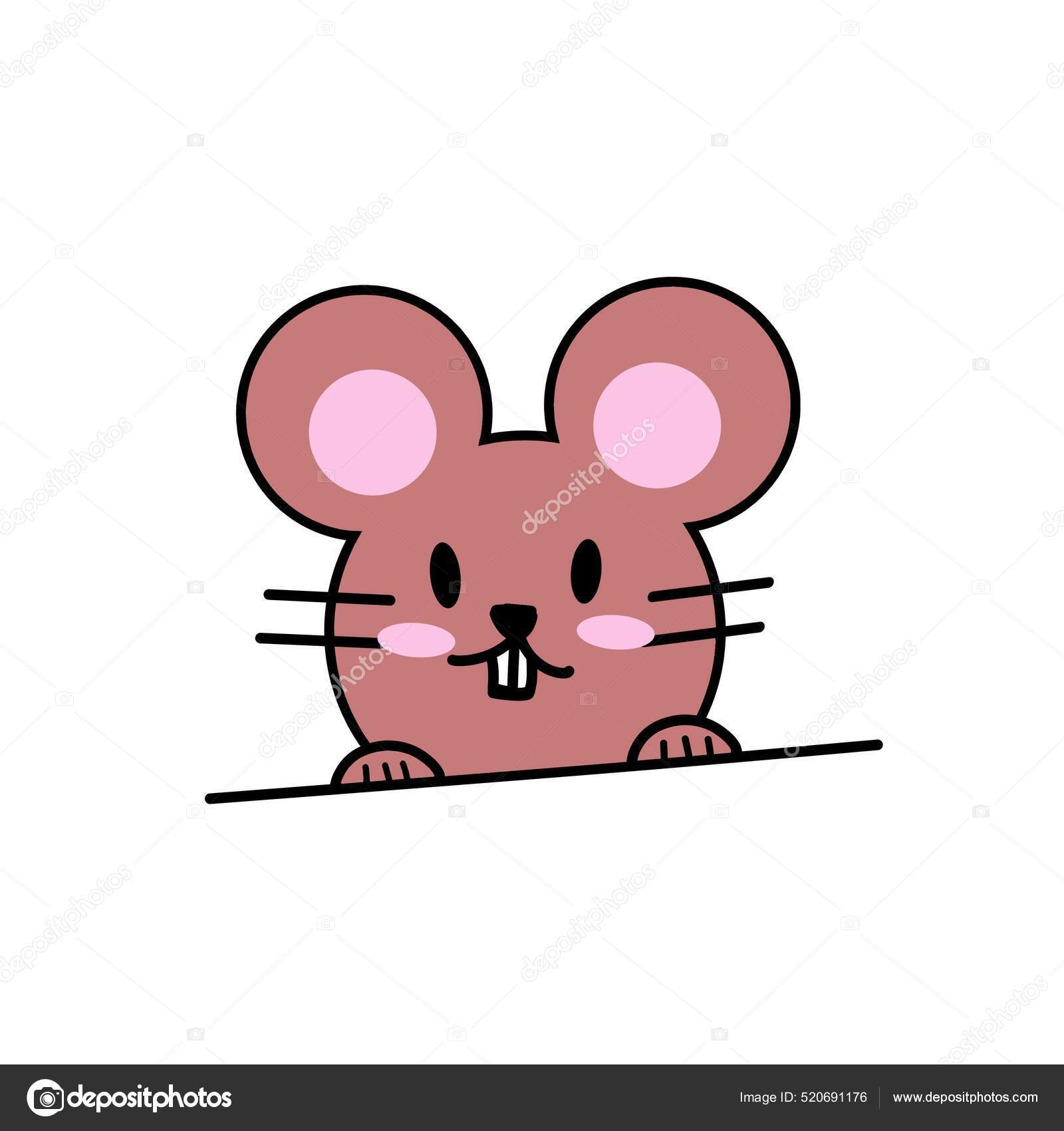 Mouse Face Cartoon