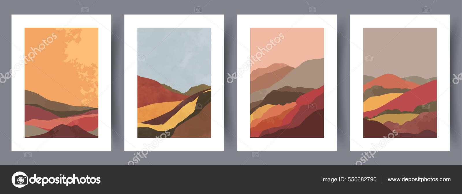 Printable wall art vector poster set. Stock Vector Image by ©Aprint22 ...