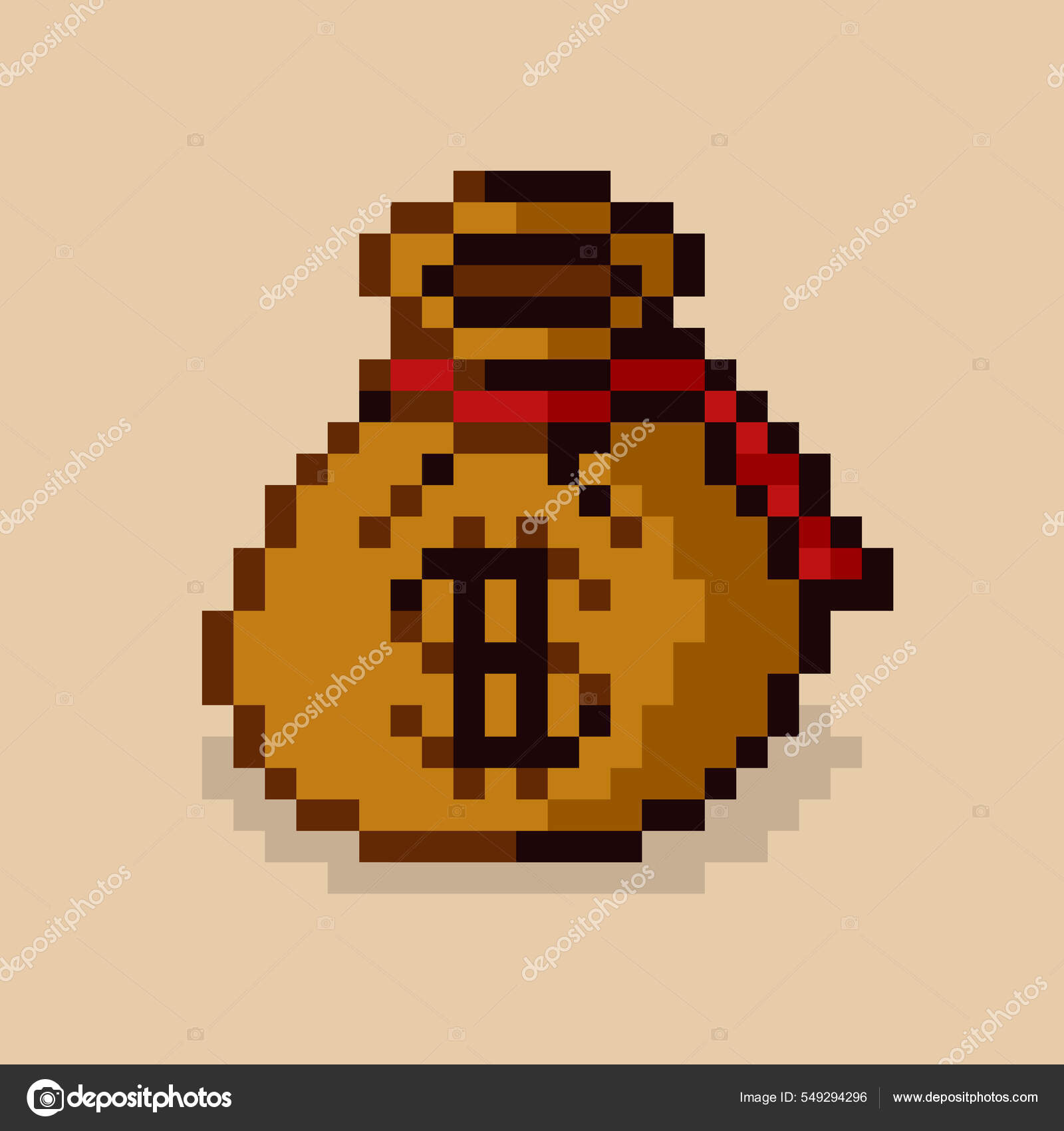 Money Bag Pixel Art | ppgbbe.intranet.biologia.ufrj.br
