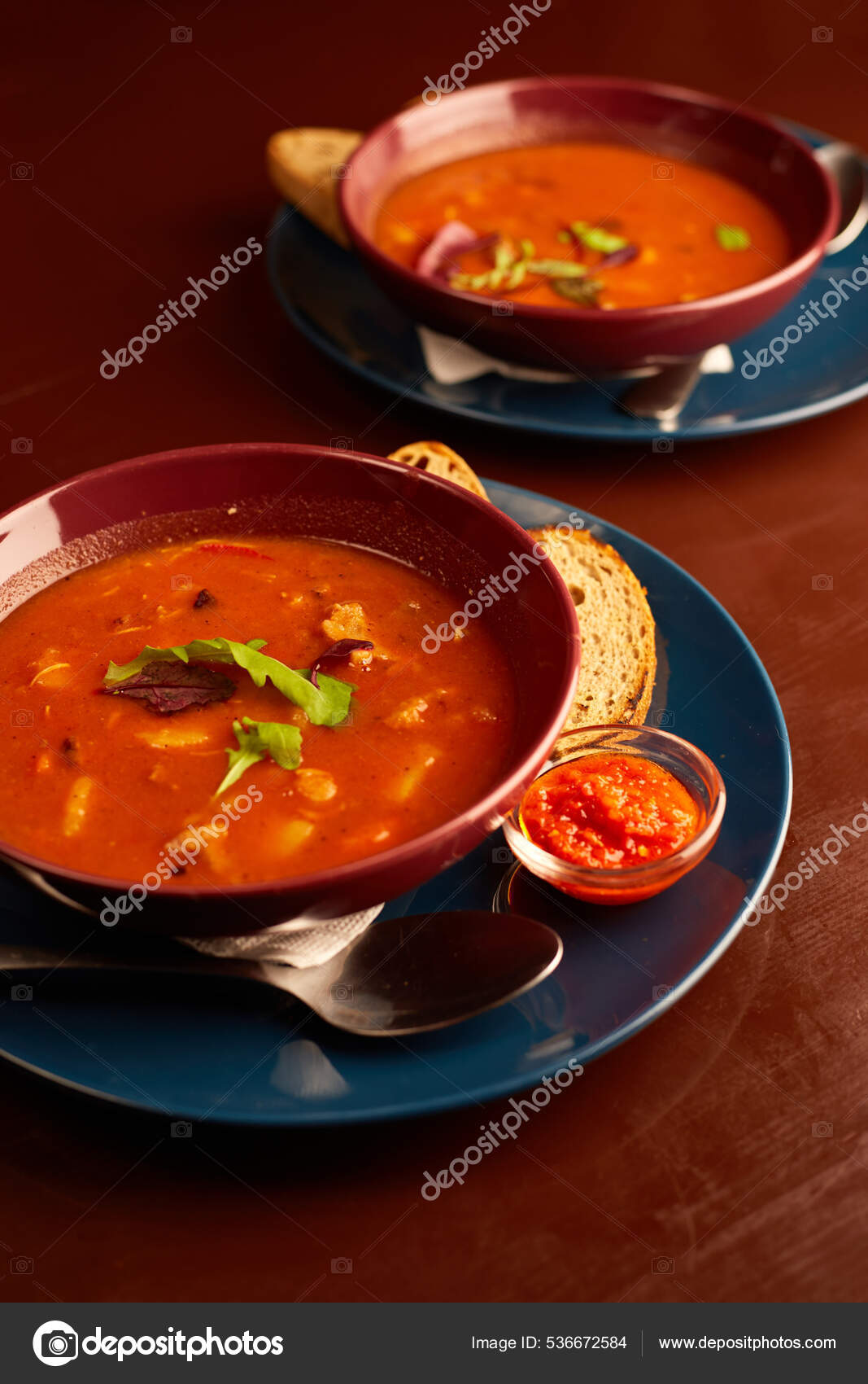 Bograch Pub Vegetable Soup Meat Hot Chili Peppers Hungarian Traditional ...