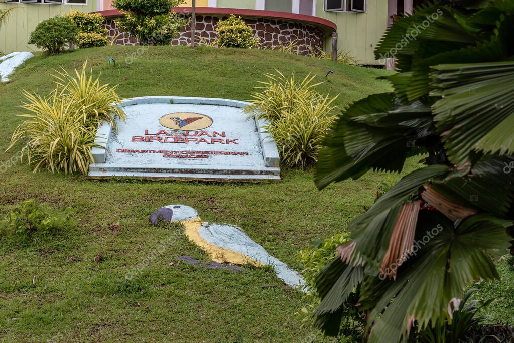 Labuan, Malasia-10 de junio de 2021: Vista del Parque de Aves Labuan es ...