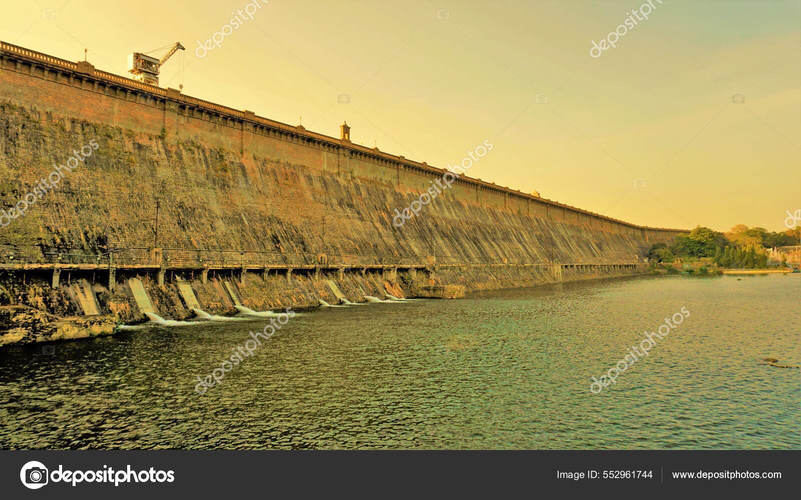 Beautiful Landscape View Krs Dam View Brindavan Gardens Perfect Picnic ...