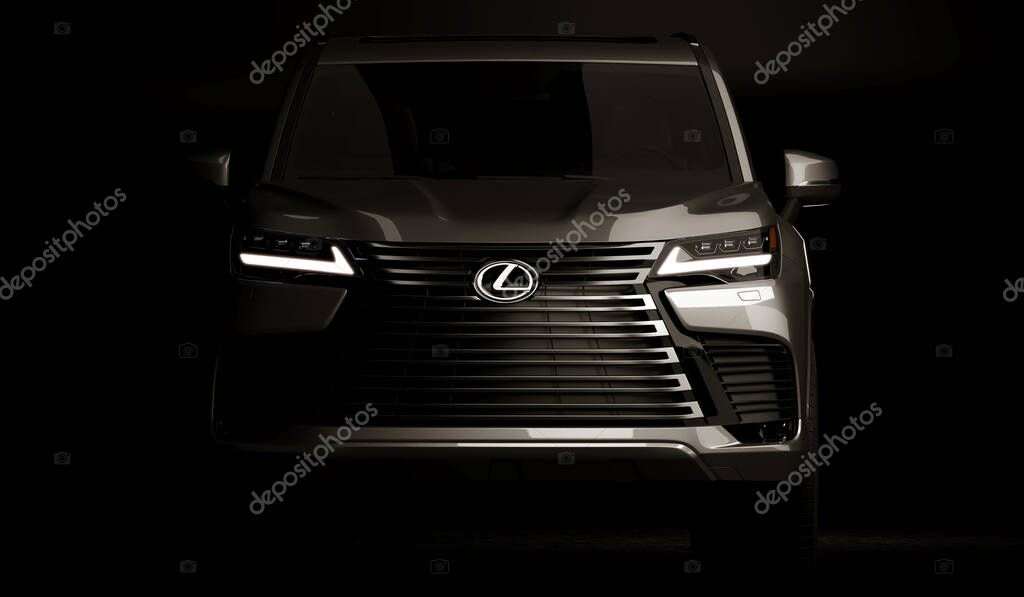 Almaty, Kazajstán - 20 de mayo de 2022: Lexus LX 600, nuevo SUV de lujo ...