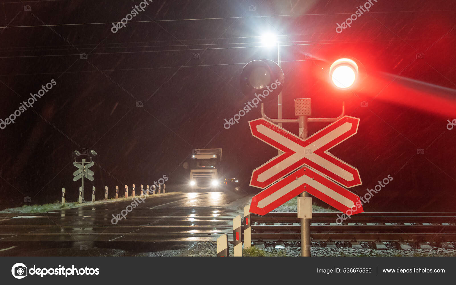 Railroad Crossing Gate Lights