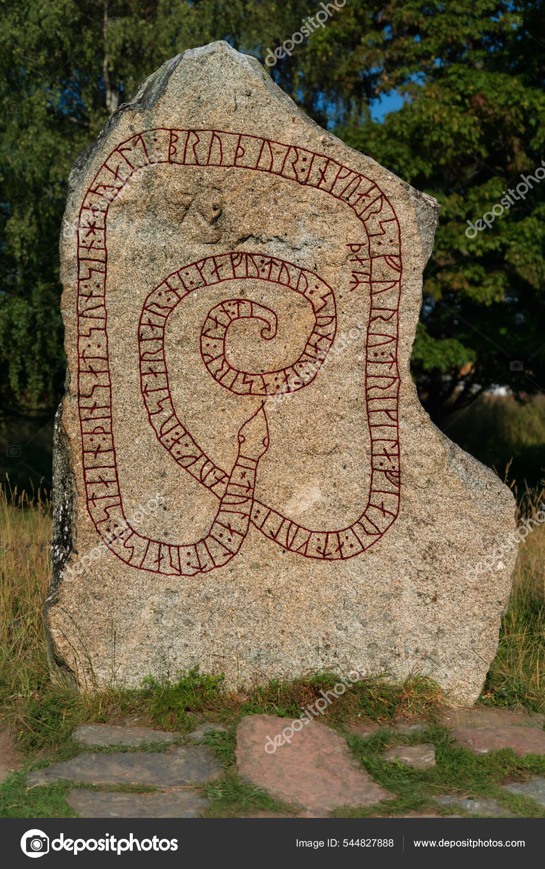 Authentische Wikinger Runensteine Wikinger Schwerter – Authentische