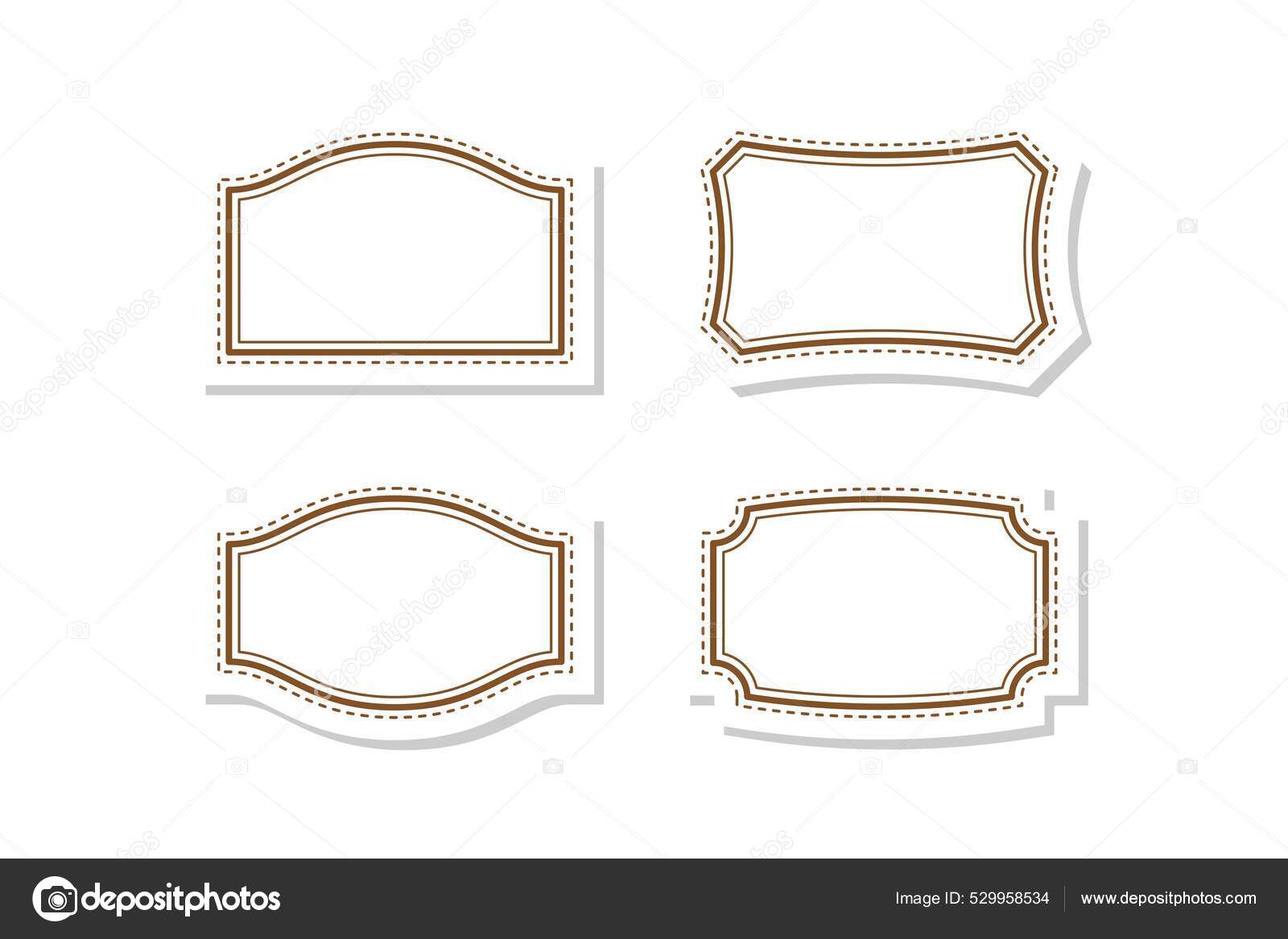 Vector Frame Collection Frame Vintage Decoration Set Stock Vector Stock ... Vector Frame Collection Frame Vintage Decoration Set Stock Vector Stock ...