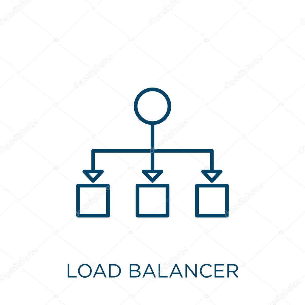 icono del equilibrador de carga. Icono del contorno del equilibrador de ...