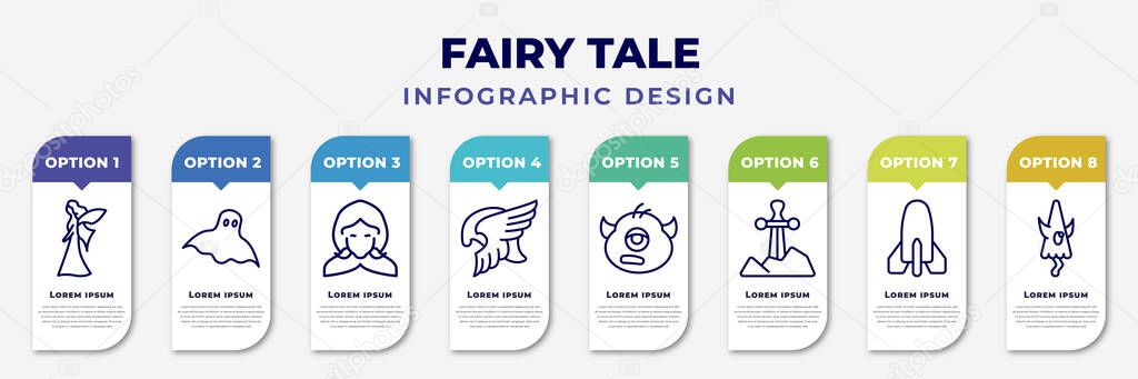infographic template with icons and 8 options or steps. infographic for ...