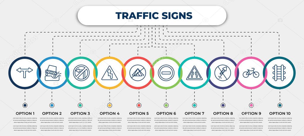 vector infographic template with icons and 10 options or steps ...