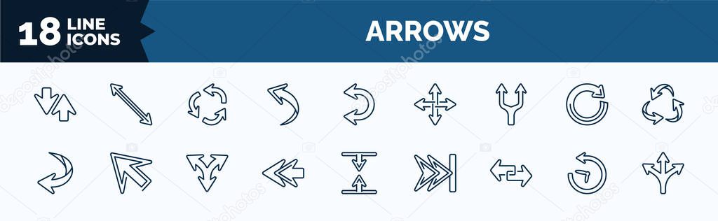 Splitting arrow Vector Art Stock Images | Depositphotos