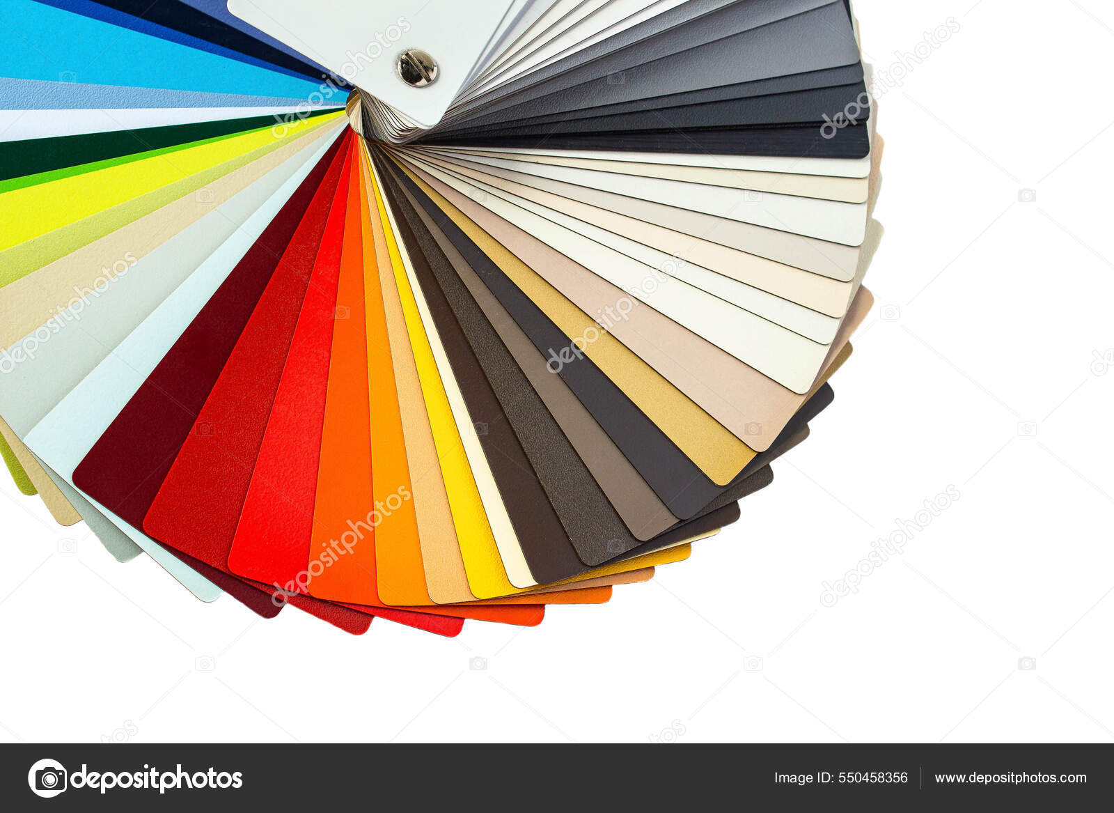 Color Guide Displaying Range Hues Use Interior Design Decoration ...