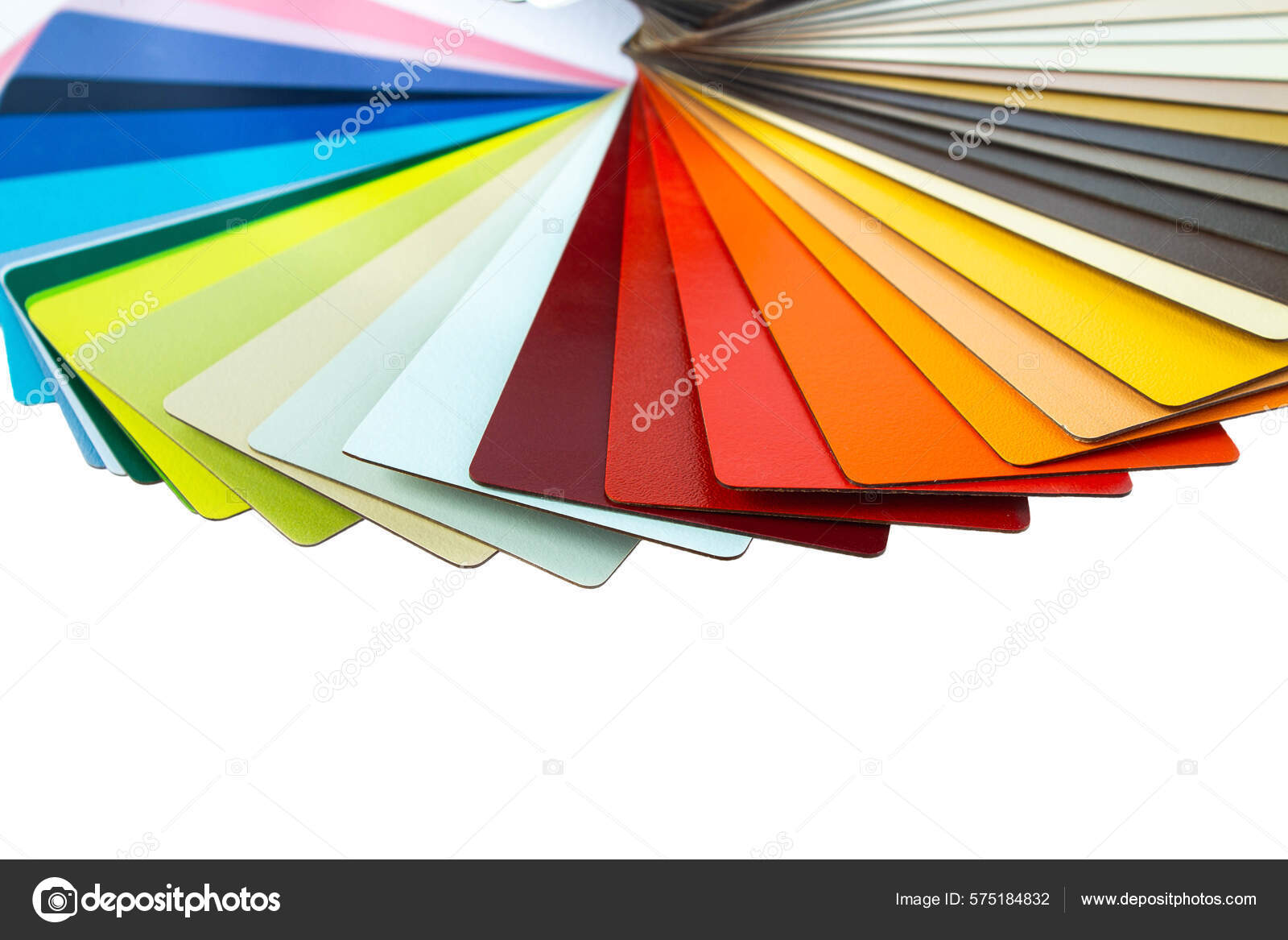 Color Guide Displaying Range Hues Use Interior Design Decoration ...