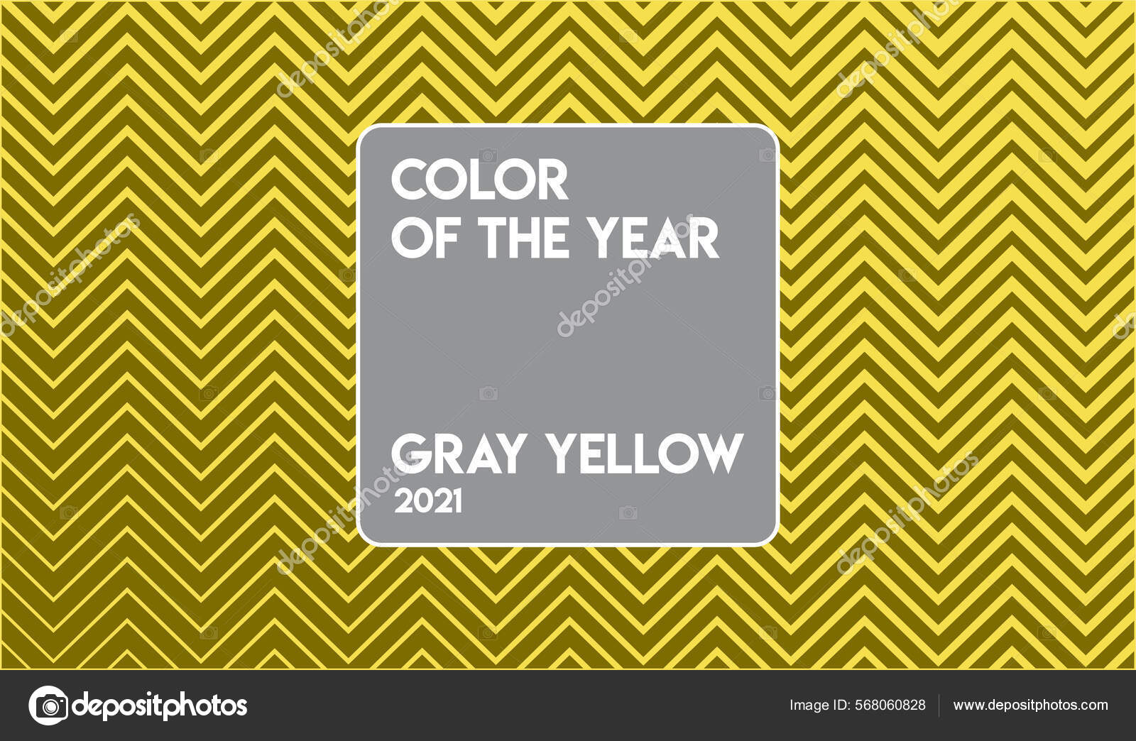 Yellow Gray Color Sample Vector Stock Vector by ©ckybe 568060828