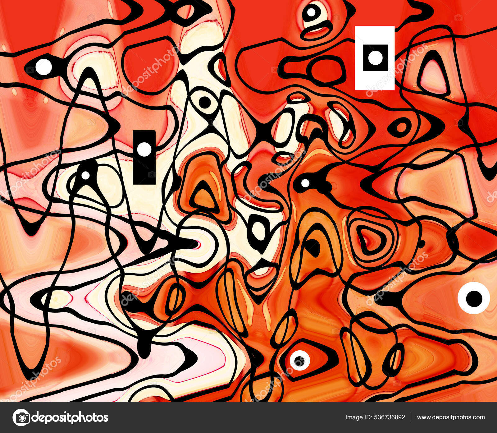 High Quality Pop Art Patterns Presented Alcohol Ink Abstract Art Stock ...