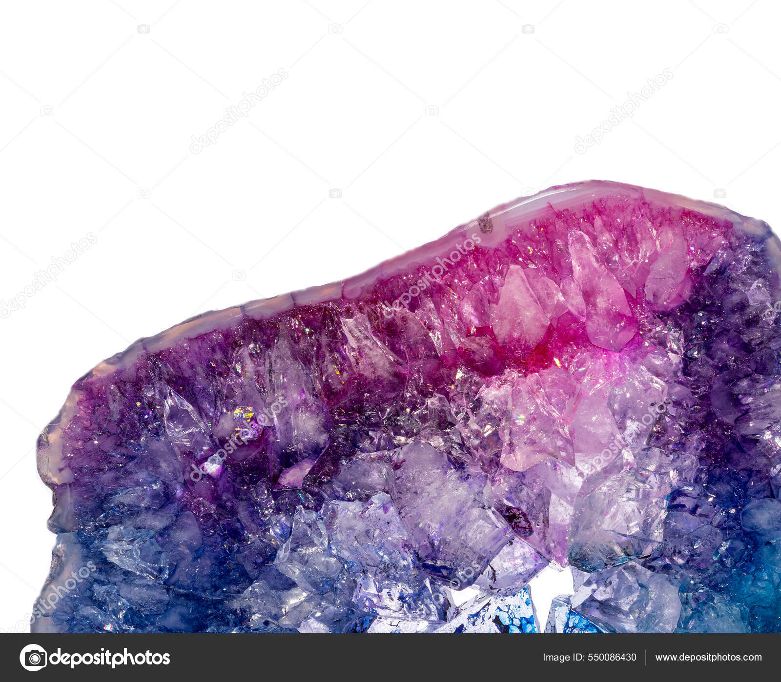 Agate Crystal Cross Section Background Natural Translucent Agate ...