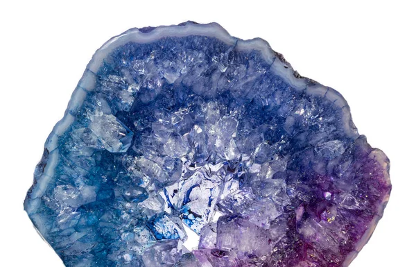 Agate Crystal Cross Section Background Natural Translucent Agate ...