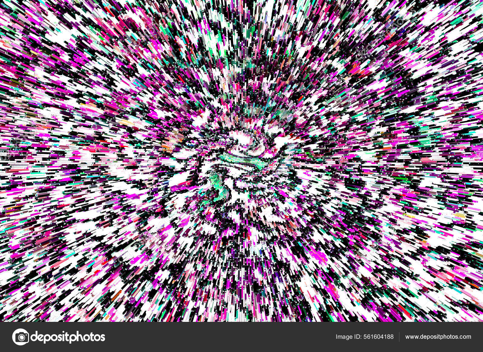 Colourful Simple Abstract Background Wavy Effect Stipple Effect ...