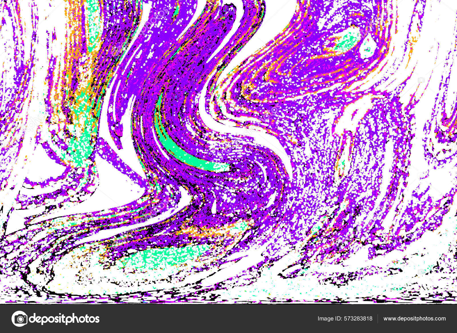 Colourful Simple Abstract Background Wavy Effect Stipple Effect ...