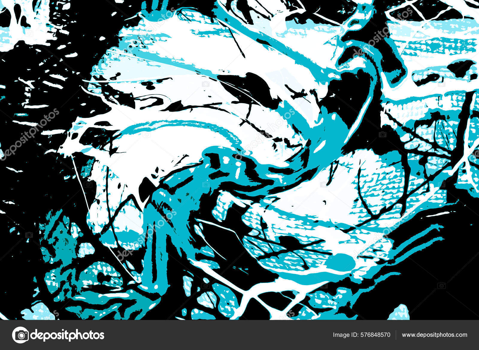 Colourful Simple Abstract Background Wavy Effect Stipple Effect ...