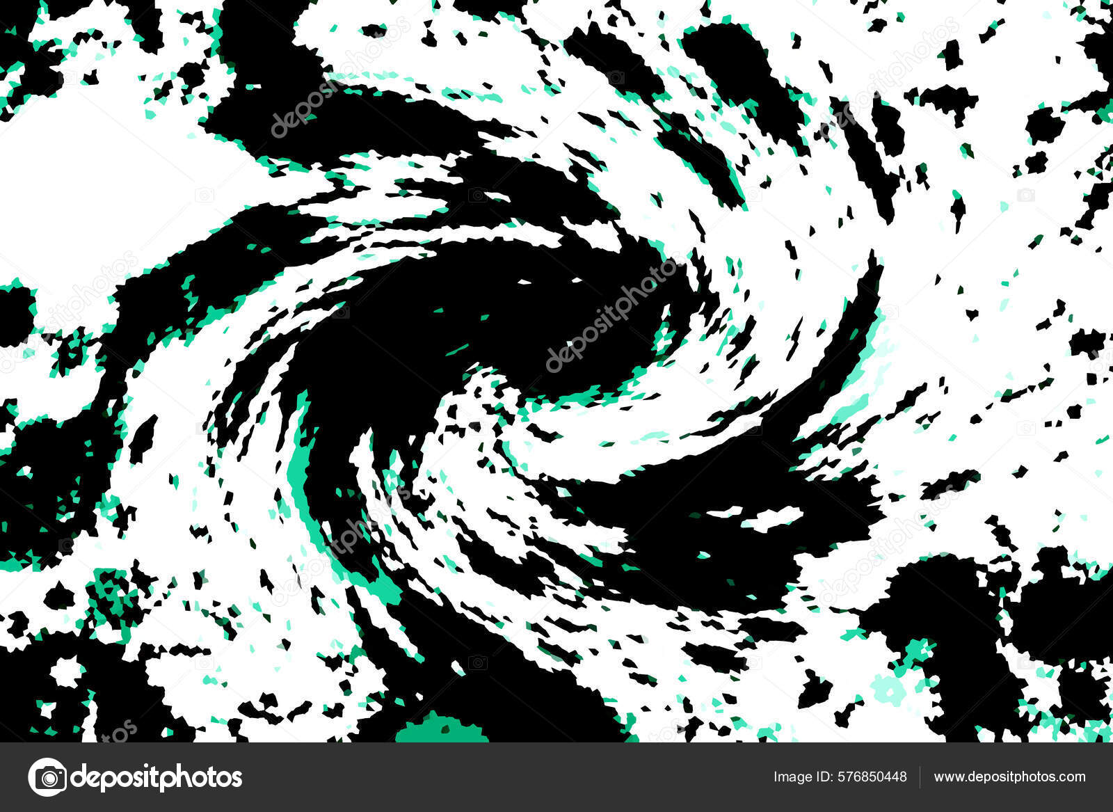 Colourful Simple Abstract Background Wavy Effect Stipple Effect ...