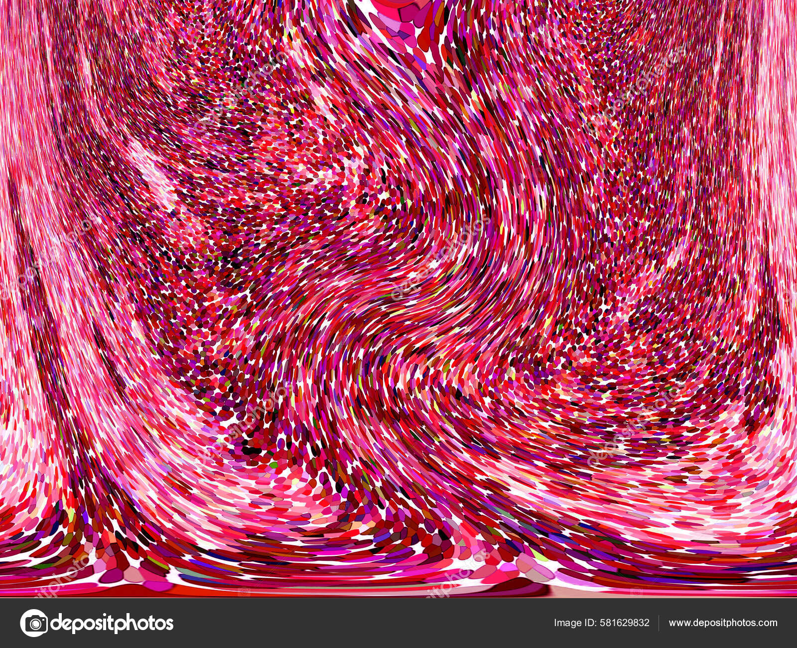 Colourful Simple Abstract Background Wavy Effect Stipple Effect ...