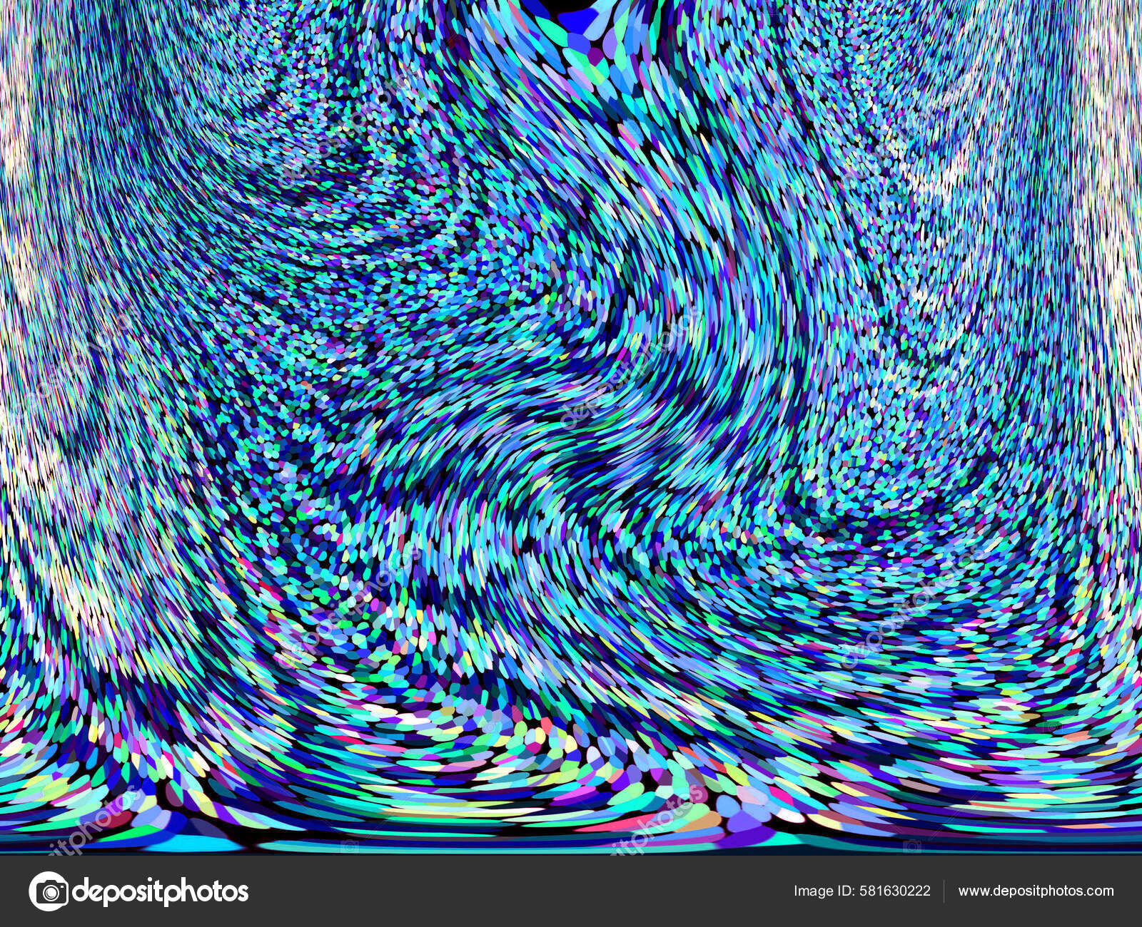 Colourful Simple Abstract Background Wavy Effect Stipple Effect ...