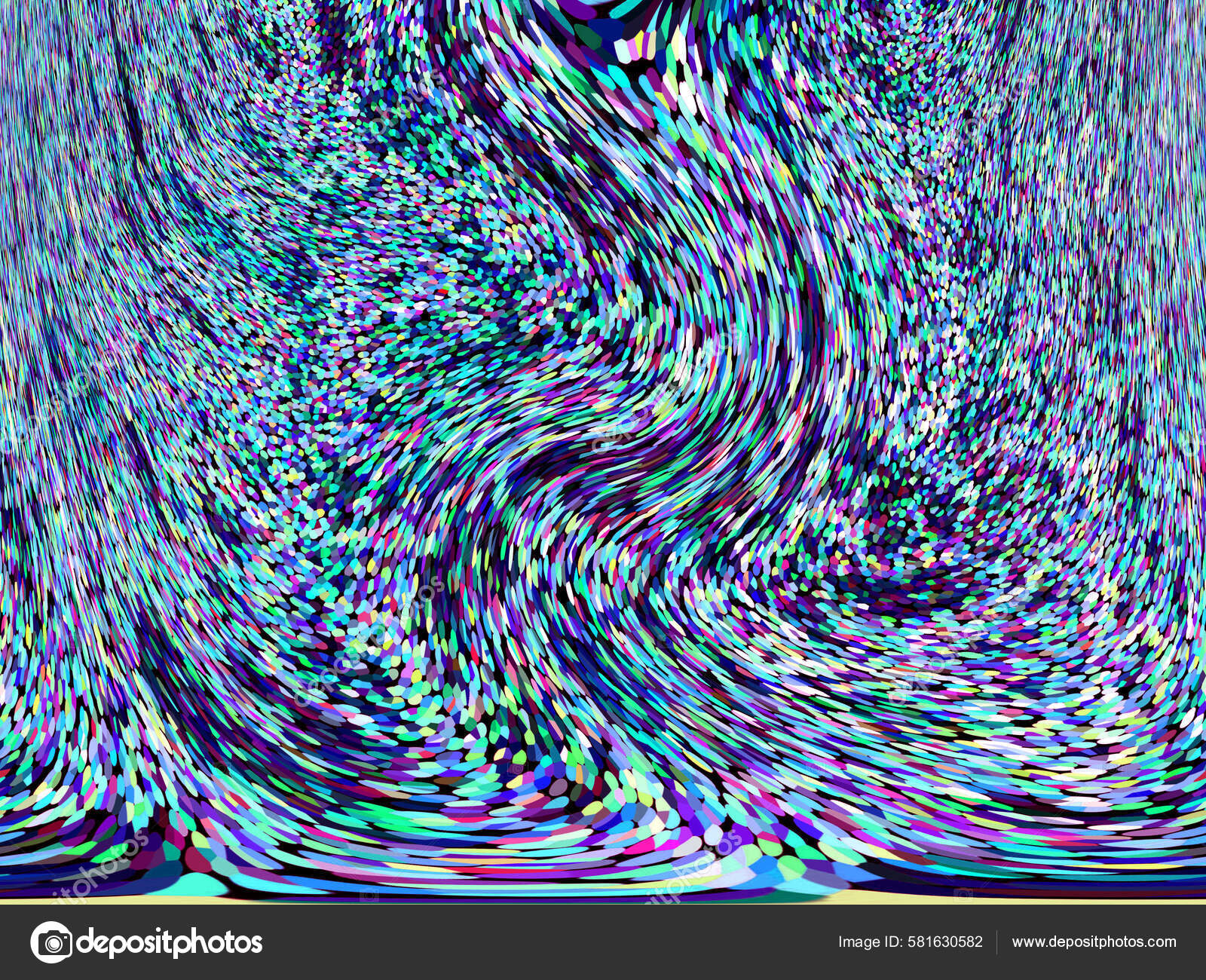 Colourful Simple Abstract Background Wavy Effect Stipple Effect ...