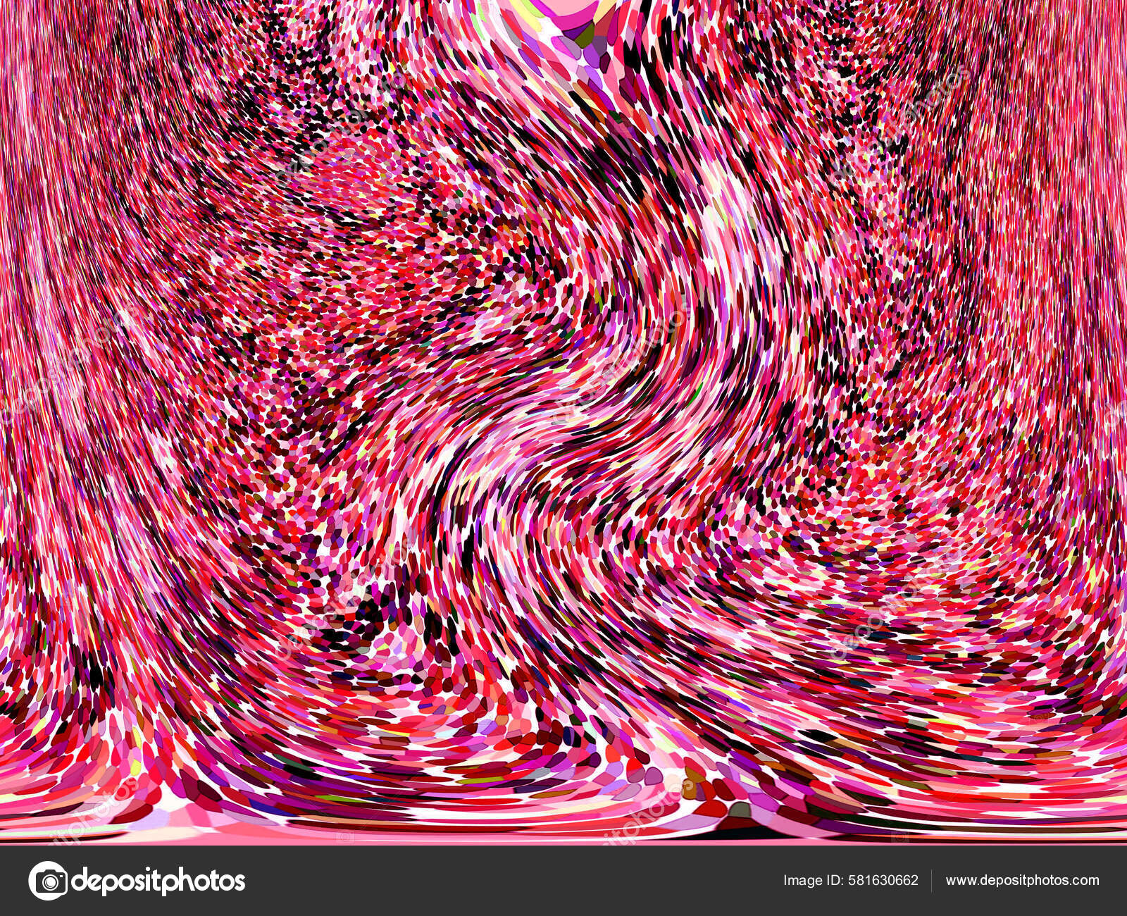 Colourful Simple Abstract Background Wavy Effect Stipple Effect ...