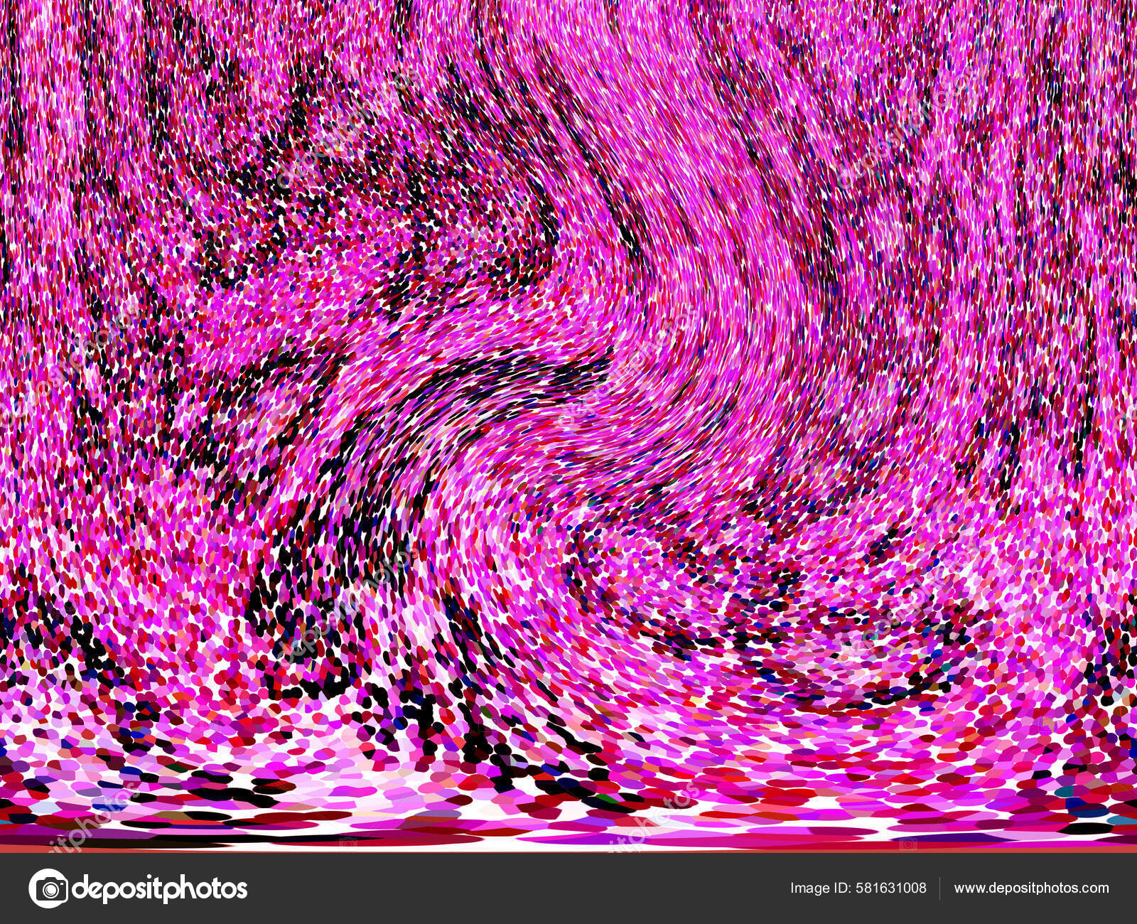 Colourful Simple Abstract Background Wavy Effect Stipple Effect ...