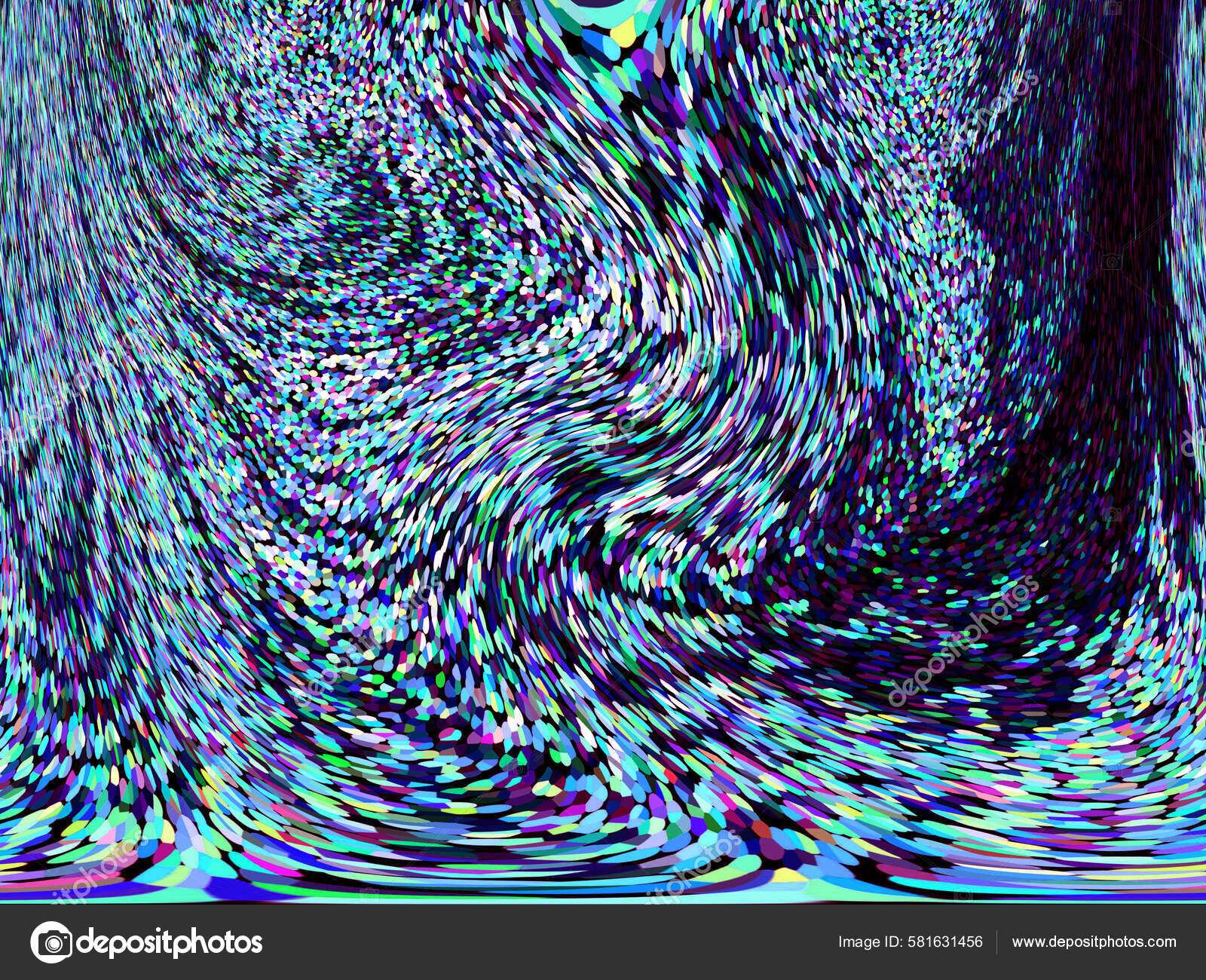 Colourful Simple Abstract Background Wavy Effect Stipple Effect ...