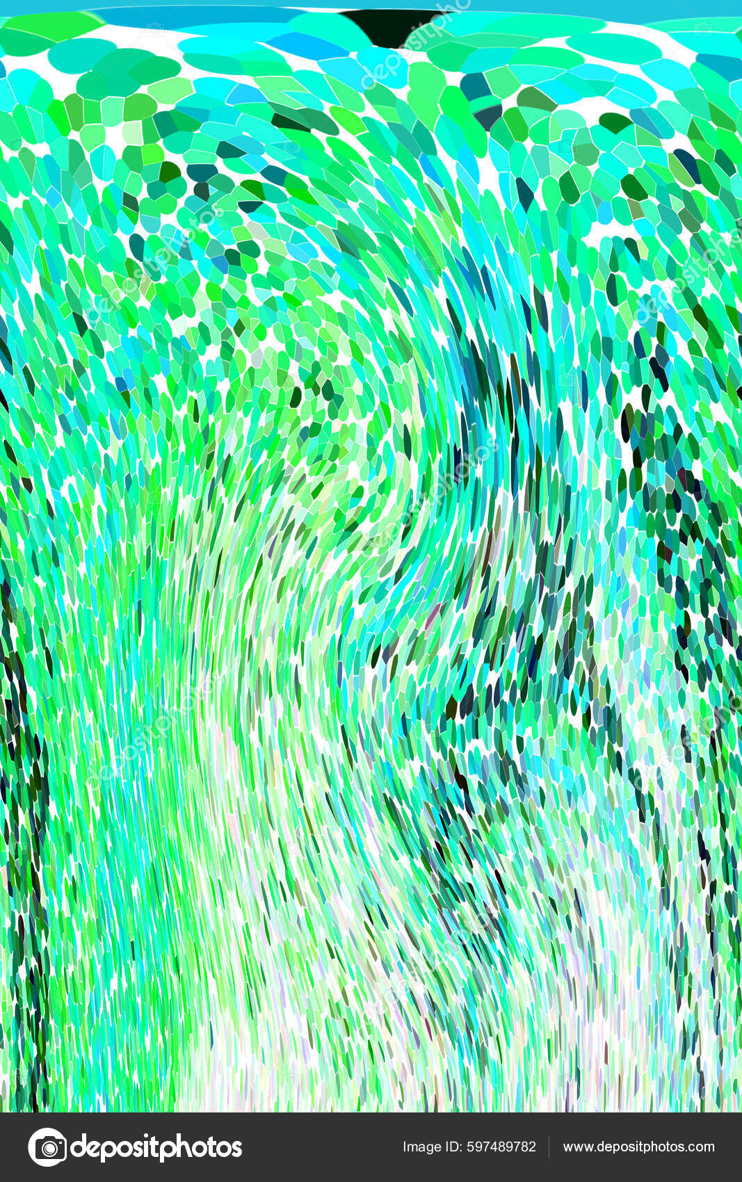 Colourful Simple Abstract Background Wavy Effect Stipple Effect ...