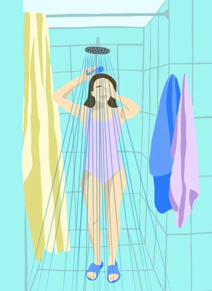 12,810,358 Girl taking shower Vector Images | Depositphotos